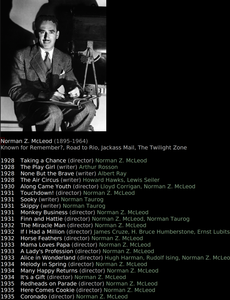 The Paleface – Moving Pictures